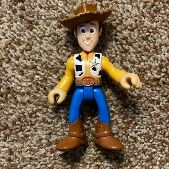 Disney | Toys | Disney Pixar Toy Story Woody Cowboy Figurine 35 | Poshmark